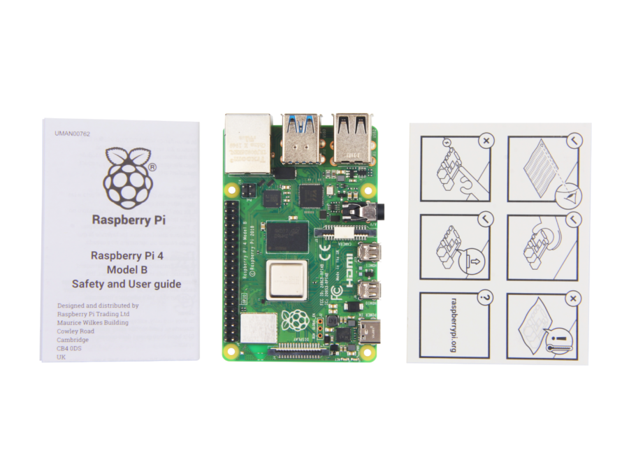 Raspberry Pi 4B SBC 8Gb - RPI4-MODBP-8GB - Öreind rafeindaþjónusta ehf.